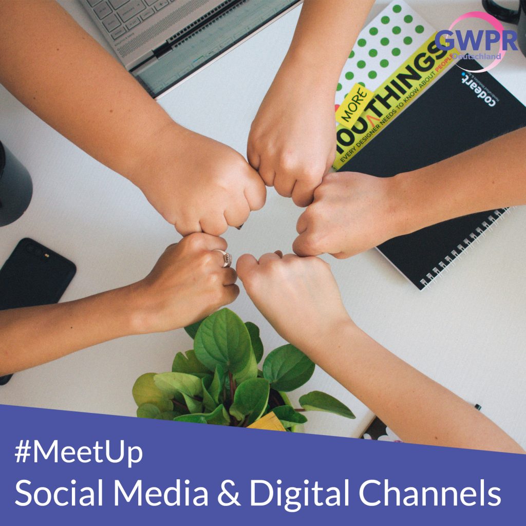 GWPR Online Meet up: Social Media - GWPR Deutschland